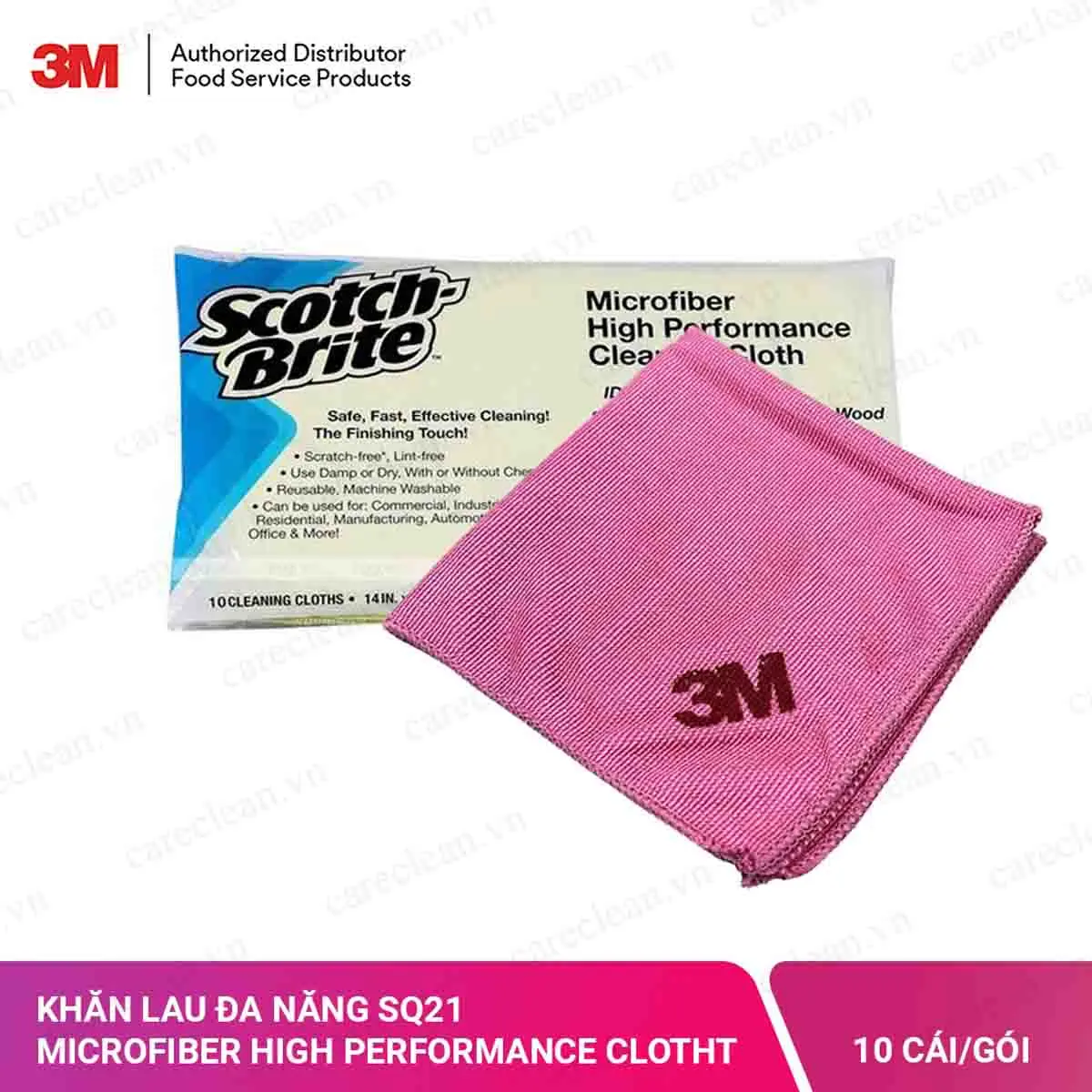 Khăn lau 3M SQ21 | SCOTCH-BRITE™|ROC hàng chính hãng