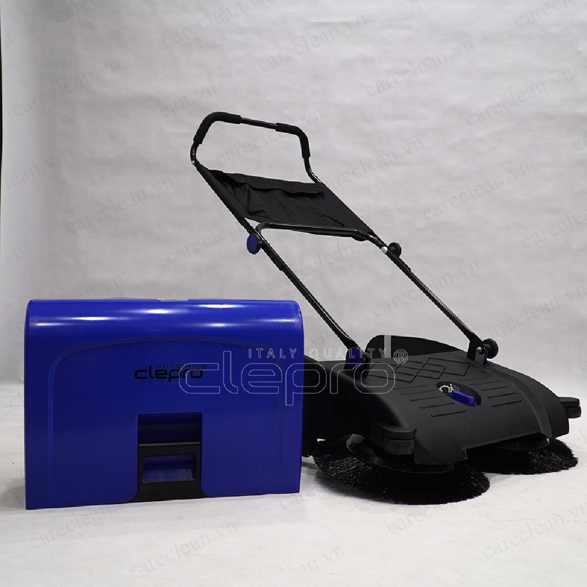 XE QUÉT RÁC ĐẨY TAY CLEPRO CW-800/02 làm sạch mọi nơi